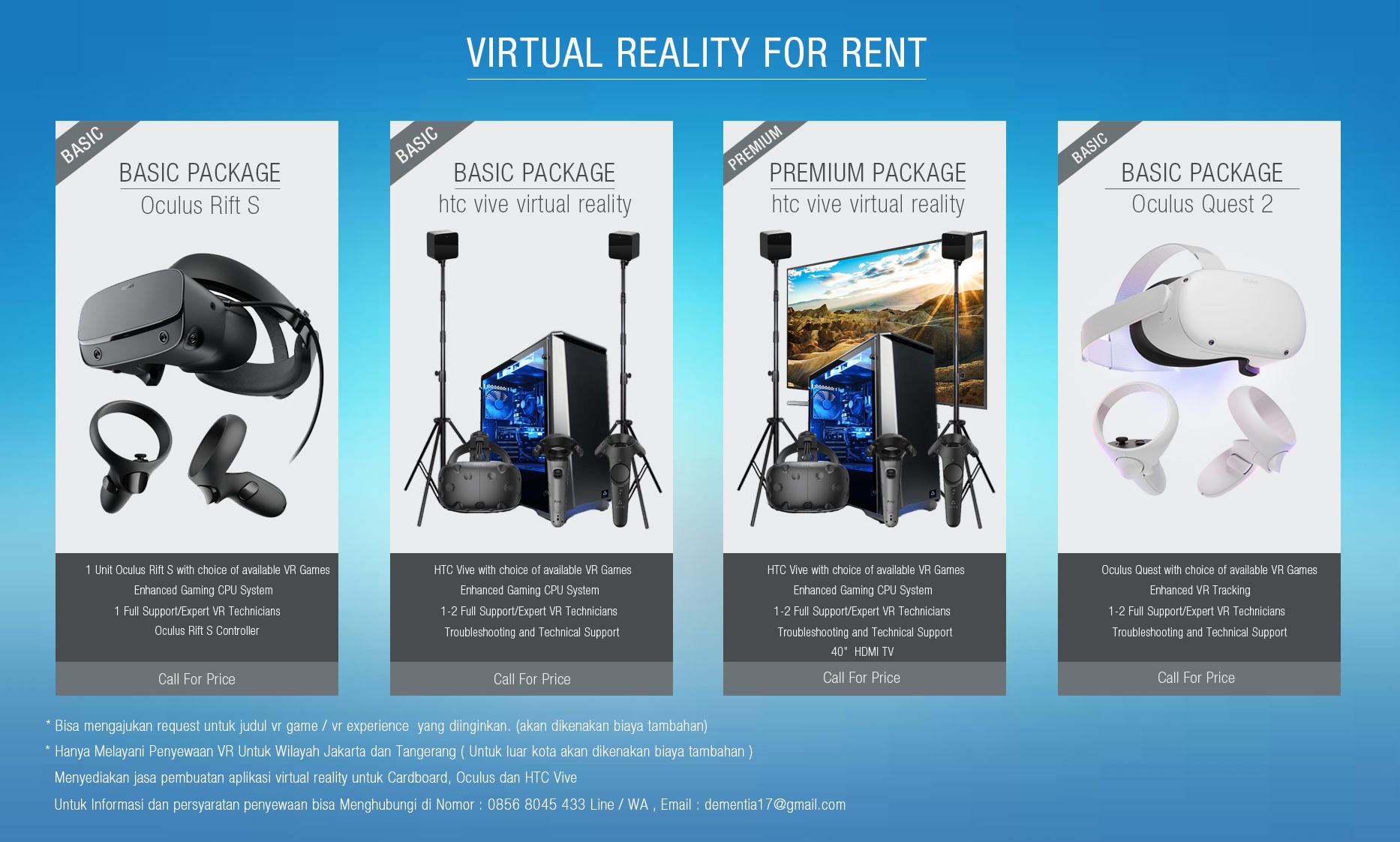 Jasa Sewa Virtual Reality Dan Jasa Pembuatan Aplikasi Virtual Reality ...